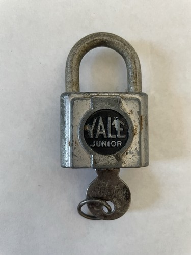 Vintage Yale Junior Lock With Key Working Padlock Made in U.S.A. | eBay