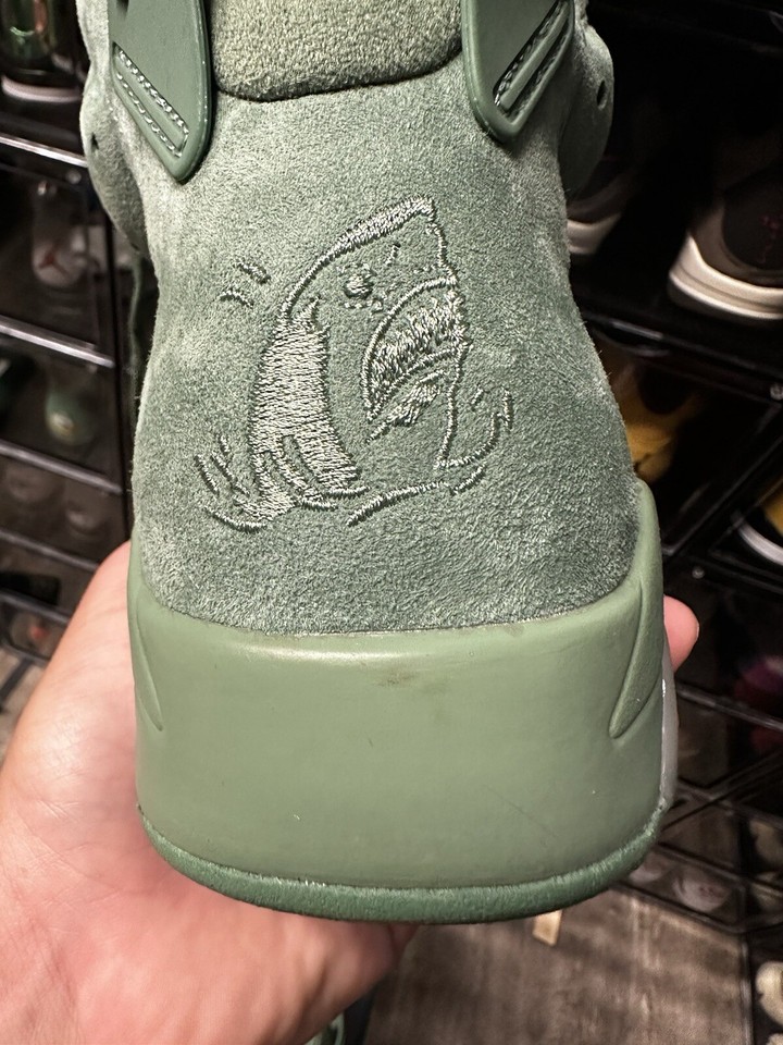 Air Jordan Macklemore 6 PE Size 10.5 Promo Sample Cadet Green Cactus ...