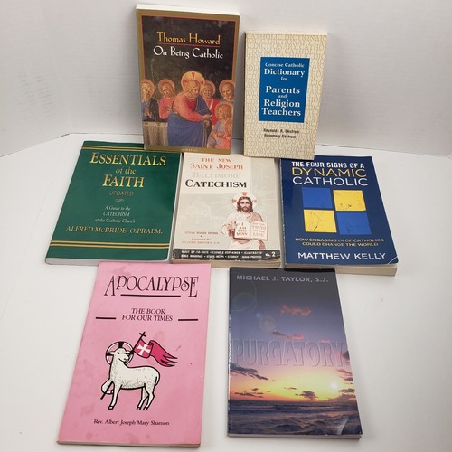 Lot of 7 Books on Catholic Religion Faith On Being Catholic by Howard ...