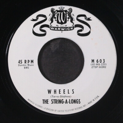 STRING-A-LONGS: wheels / tell the world WARWICK 7" Single 45 RPM | eBay ...