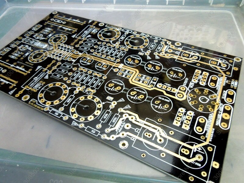 HiFi Tube Headphone Amplifier 12AU7+EL500/EL504/EL519+GZ34,Class A 32 ...