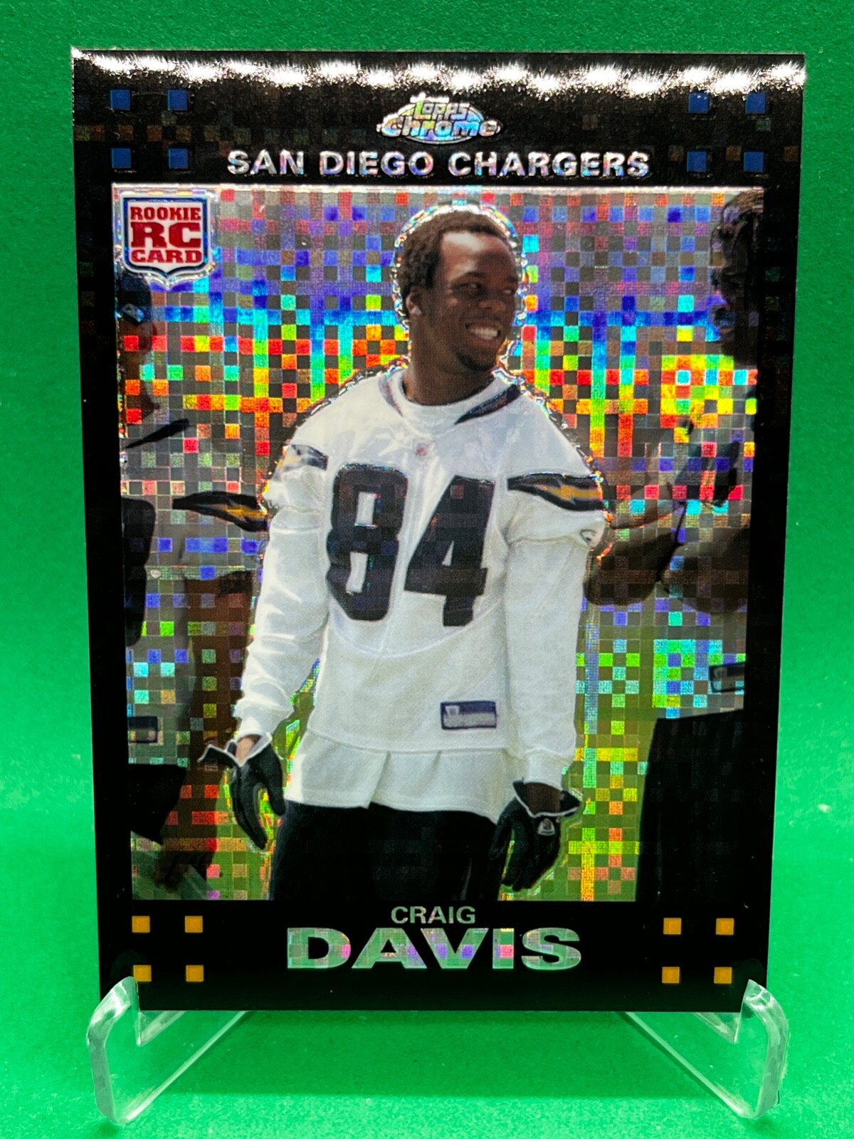 2007 Topps Chrome Xfractors #TC207 Craig Buster Davis RC | eBay