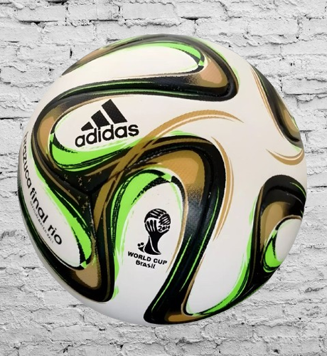 ADIDAS BRAZUCA FINAL RIO 2014 FIFA WORLD CUP FOOTBALL SOCCER MATCH BALL SIZE 5 | eBay