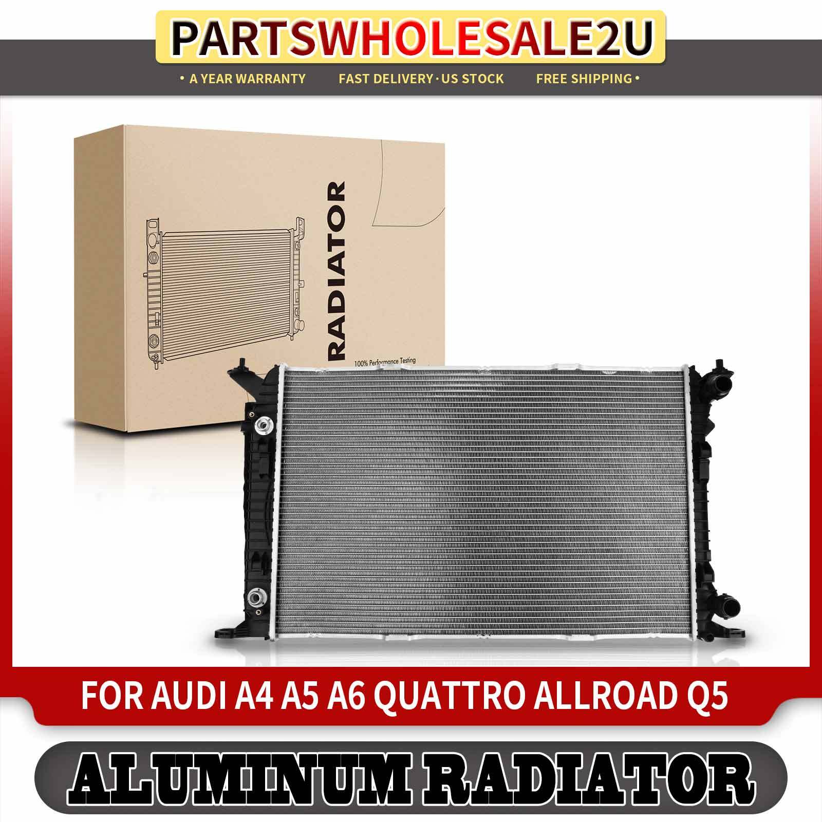 Radiator for Audi A4 Q5 allroad Quattro A5 A6 with Trans Oil Cooler 1 ...