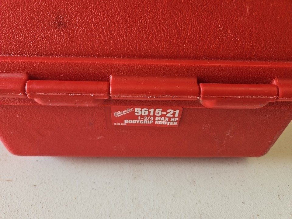 Milwaukee 5615-29 1-3/4 Max HP BodyGrip® Corded Router w/ Hard Case | eBay