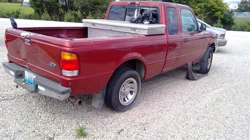 Rear Bumper Step Bumper Flareside Chrome Fits 97-04 RANGER 217181 | eBay