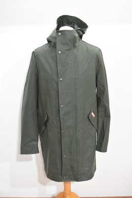Hunter Original Mens Green Waterproof Rain Jacket Coat Size M | eBay UK