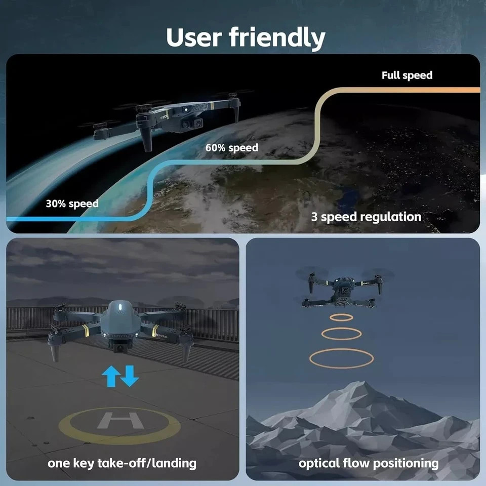 Chubory f89 Brushless Super Endurance Foldable Quadcopter Drone 60 ...