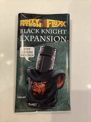 Looney Labs Card Game Monty Python Fluxx - Black Knight Expansion | eBay