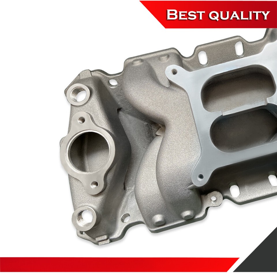 Dual Plane Intake Manifold Engines Air Gap Suits Chevy Small Block 265 ...