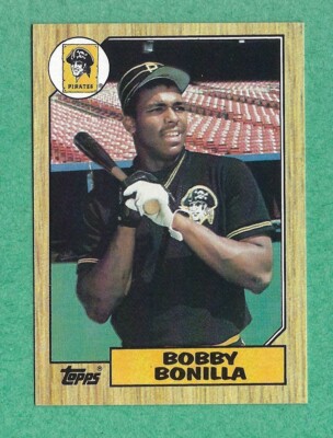 1987 Topps Baseball - Bobby Bonilla #184 Pirates Rookie | eBay