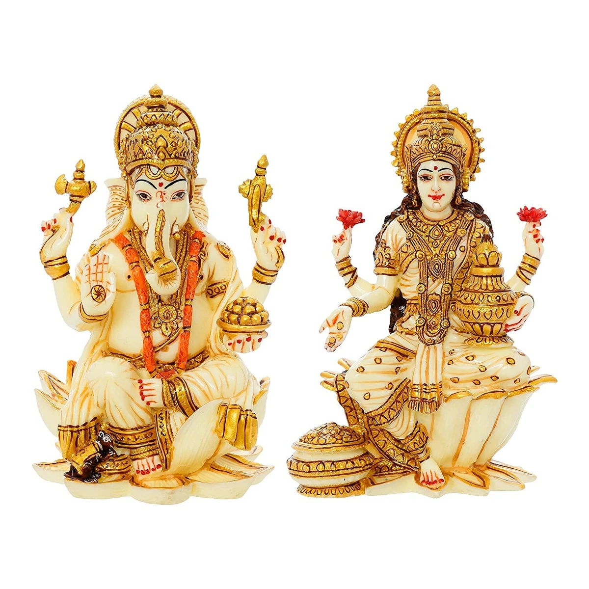 Goddess Lakshmi With Ganesh Ji