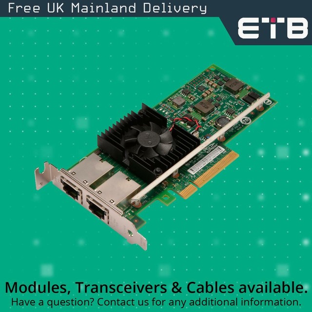 Dell 3DFV8 10GB Dual Port Low Profile Network Card for sale online | eBay