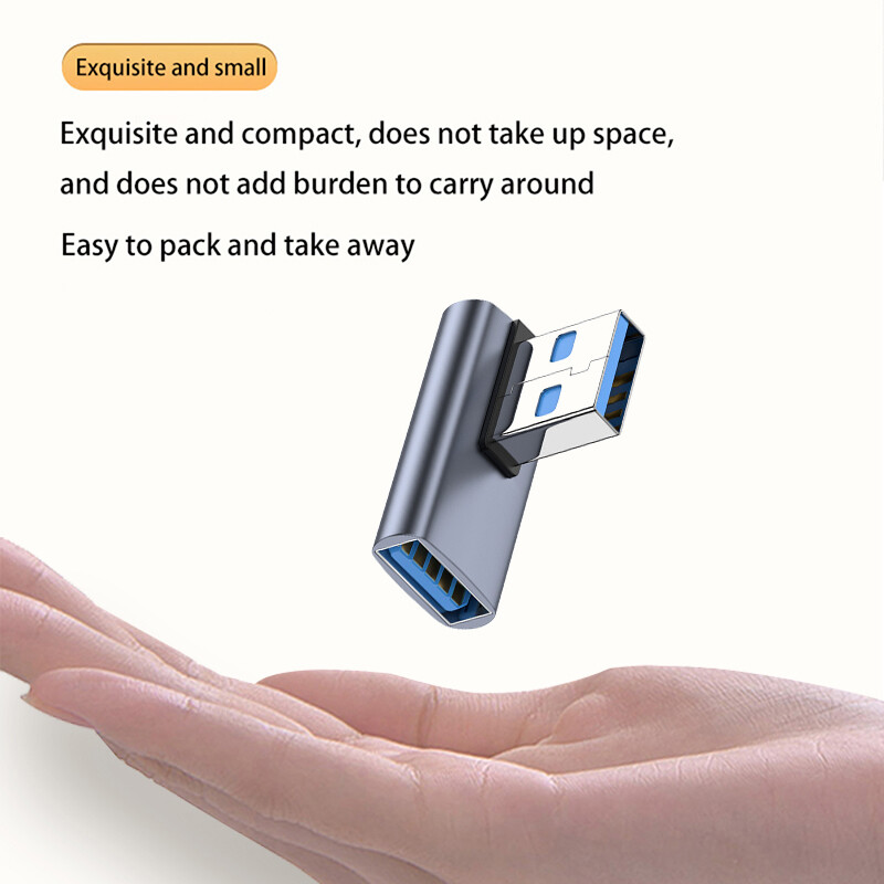 5V 3A Stecker 10Gbps Typ-A Stecker auf Typ-A Buchse OTG Adapter für ...