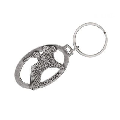 Creative Pewter Designs Woodcock Flying Bird Pewter KeyChain, Key Fob ...