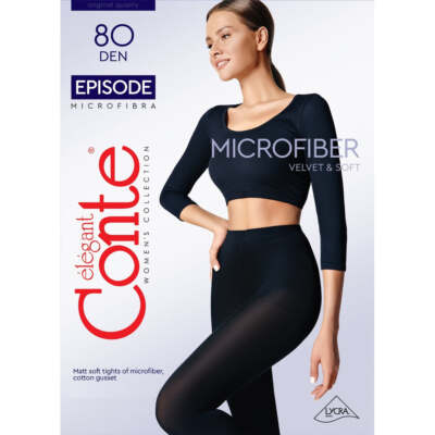 Conte Tights Episode 80 den - Thick Warm Durable Microfibre Women ...
