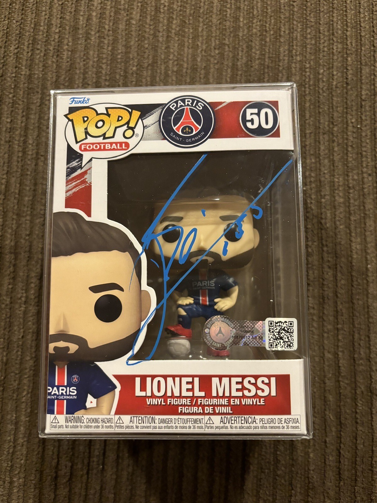 Lionel Messi Autographed Memorabilia | Signed Photo, Jersey ...