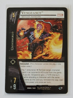 2005 VS SYSTEM VENGEANCE MICHAEL BADILINO GAME CARD | eBay