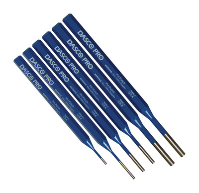 Dasco Pro 0.1 in. Steel Punch Sets 6 pc. | eBay
