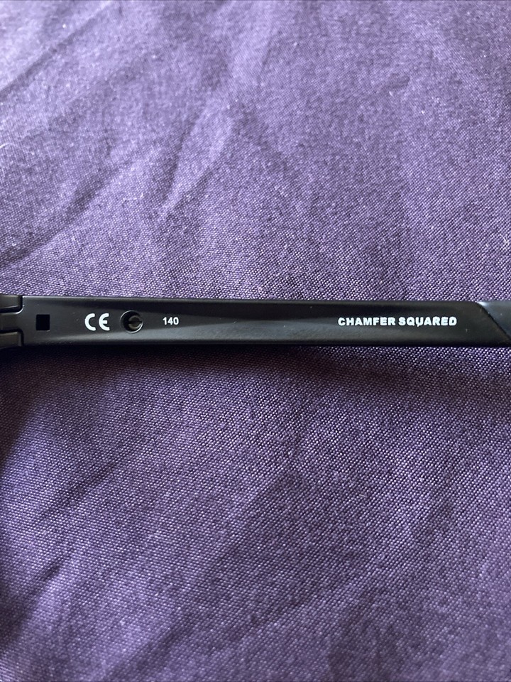 Oakley Chamfer Squared OX8143-0154 Eyeglasses Satin Black Frame Reading ...