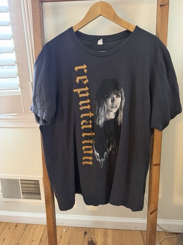 Taylor Swift Reputation Stadium Tour T-Shirt Gray size XL Concert Merch ...