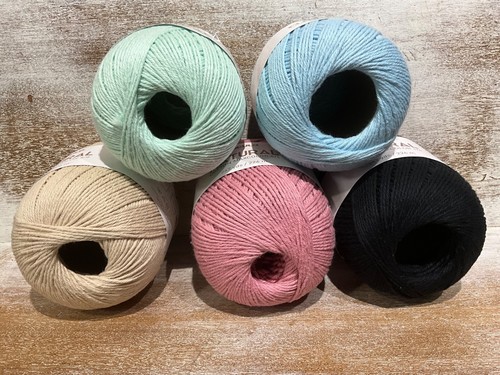 lot of 5 Circulo NATURAL 4/6 Worsted weight COTTON Yarn - Lot S6 | eBay