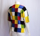 Womens My weekend Clothes Square Checkered Colorful Linen Cotton Shirt ...