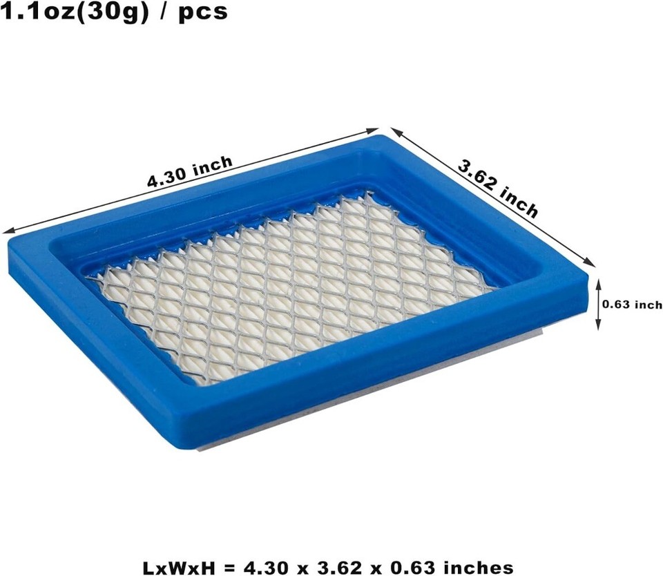 14-083-22-S Lawn Mower Air Filter for Kohler 1408322S 14-083-22-S1 ...
