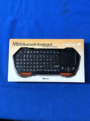Fosmon 30FT Mini Wireless Bluetooth Keyboard Touchpad for iOS Android ...