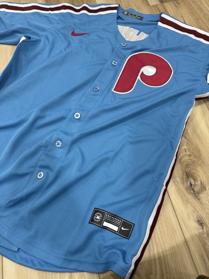 Trea TURNER Philadelphia Phillies #7 Powder Blue Jersey Adult Most ...