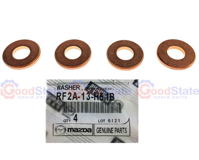 GENUINE Mazda CX-3 CX-5 CX-7 Common Rail Diesel Injector Washers Seals ...