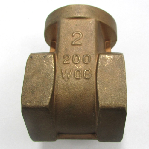 2" Inch Brass Swing IPS Check Valve NPT Threaded Plumbing Fitting 200 ...