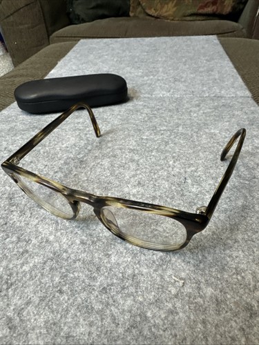 Warby Parker Eyeglasses Baker M 256 49-20-145 Brown Tortoise Frames ...