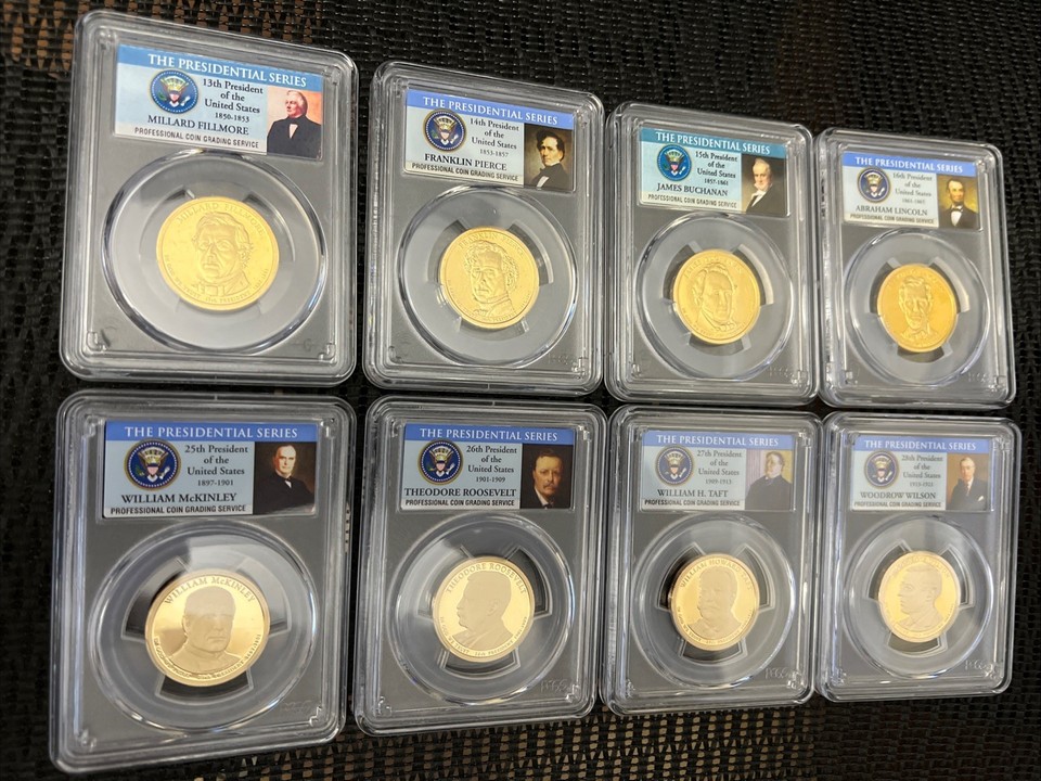 LOT of 8 Gold PCGS PR69 Slabbed Graded U.S. Proof Coins ESTATE SALE! | eBay