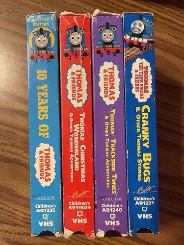 Lot Of 4 Thomas The Train VHS tapes Year 1998-2001 | eBay