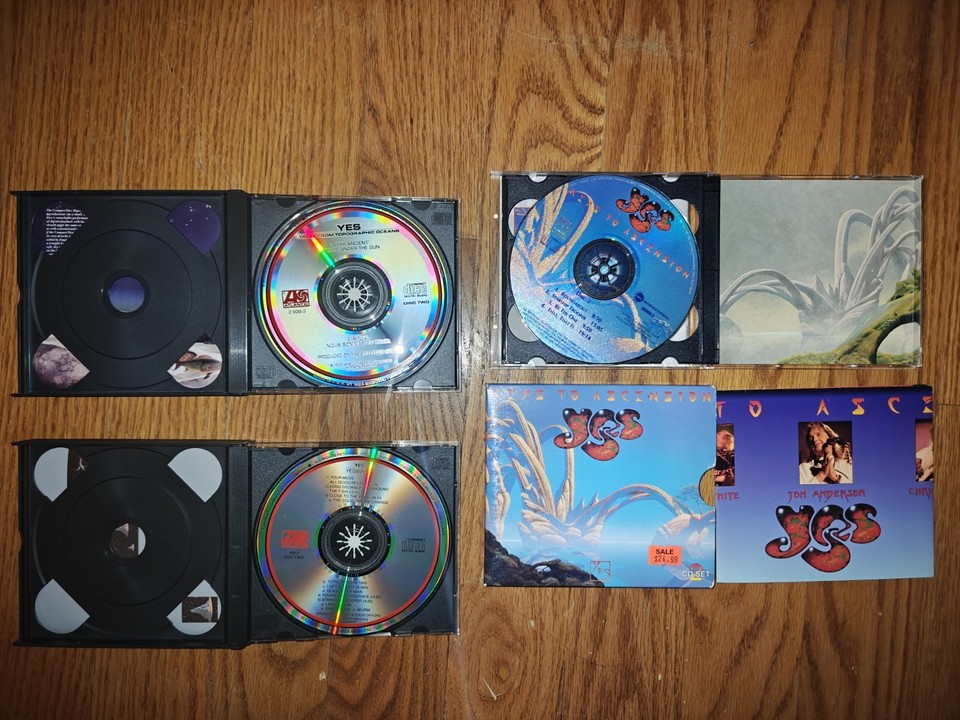 YES Progressive Rock CD Lot of 21 Albums - All Unique, All YES & Band ...