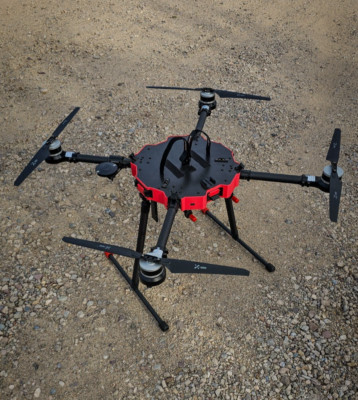 Multi-use Industrial Custom Quadcopter Drone | UAV | Used | Low Hours ...