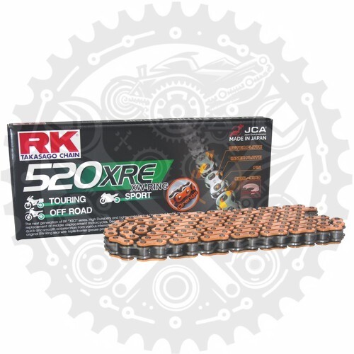 New RK XW-Ring Chain Orange 520 XRE 112 Fits Beta Xtrainer 250 2T | eBay