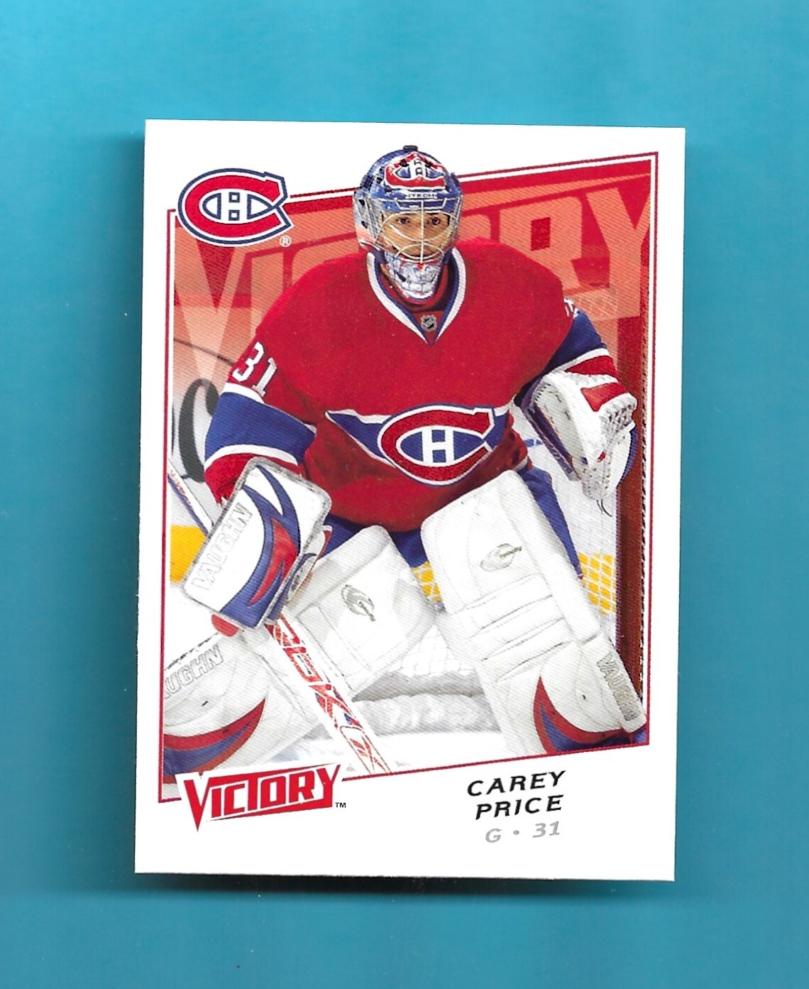 2ND YEAR! 2008-09 Upper Deck Victory Card # 89 CAREY PRICE MONTREAL ...