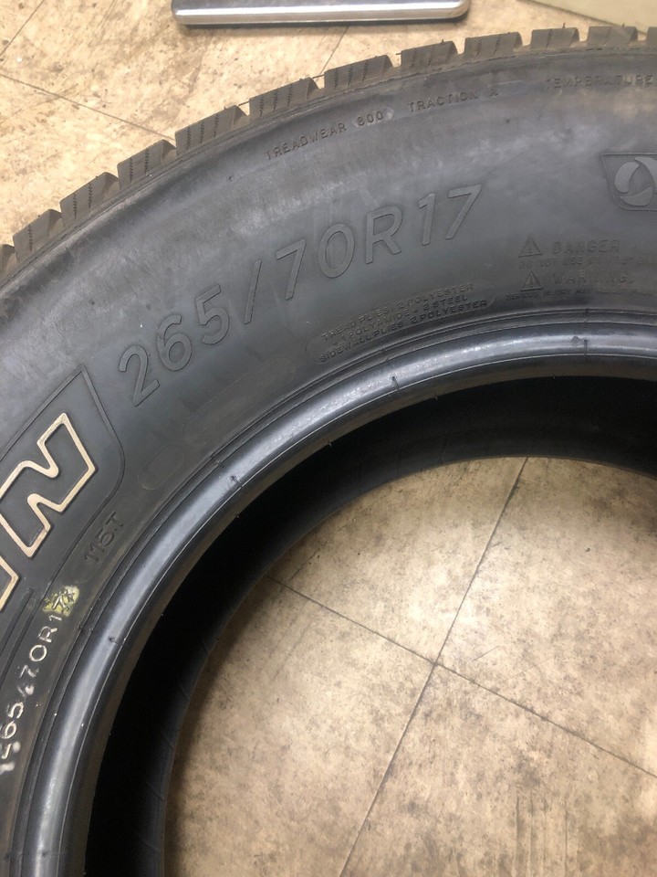 1 Michelin X Lt A/S 265/70/17 2657017 265/70R17 7-7/32 | eBay