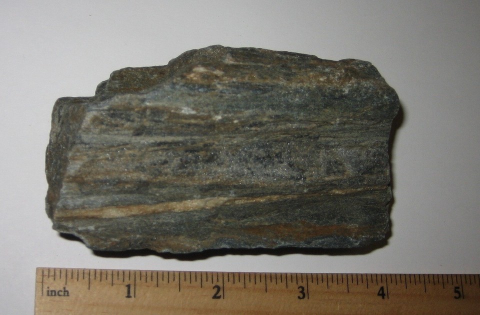 3.8" RARE NATURAL ROUGH ISUA STONE (OLDEST STONE) MINERAL GREENLAND ...