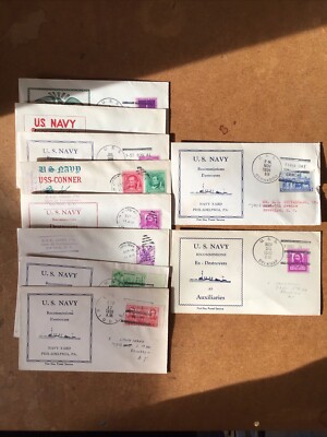 United States USS Covers Collection (USS Belknap Etc) T | eBay