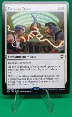 MTG Tenuous Truce Commander: Streets of New Capenna 087/093 Regular ...