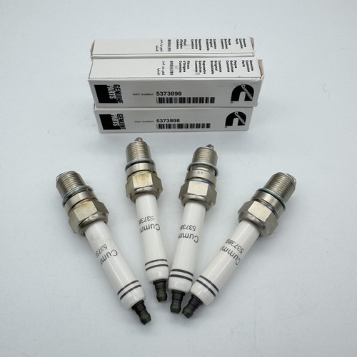 4x Industry Engine Spark Plug 5373898 for Cummins K38 Engine QSV81 QSV9 ...