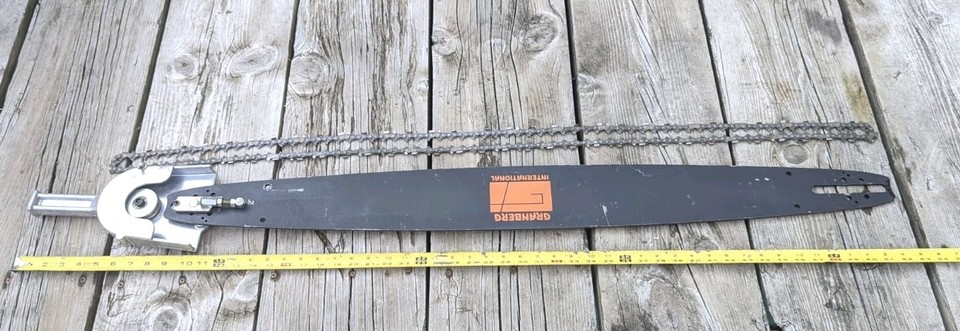 Granberg Chainsaw Mill 44" Double Ended Bar w/Ripping Chain & Helper ...