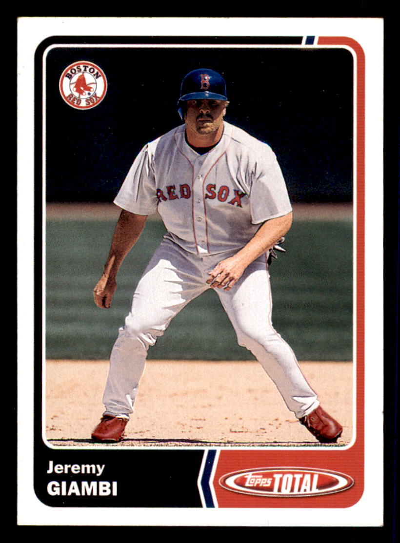 2003 Topps Total #707 Jeremy Giambi Boston Red Sox | eBay