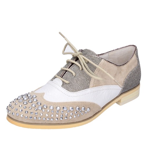 Chaussures Femme CAFè NOIR 36 Ue Classique Beige Cuir en Daim DG731-36 ...