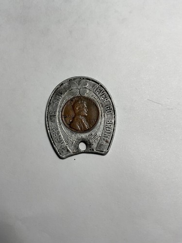 1950 d Wheat Penny Encased Good Luck Penny Butler Saving and Trust | eBay