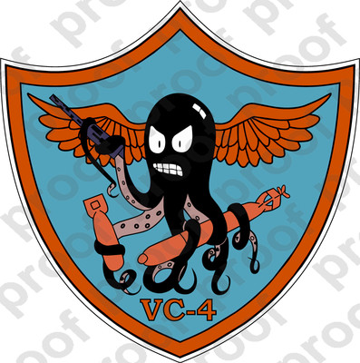 STICKER USN VC 4 FLEET COMPOSITE SQUADRON | eBay