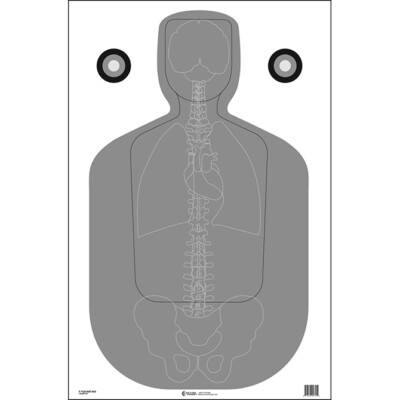 Action Target TQ-21 Qualification Target 23" x 35" 100 Per Box F ...